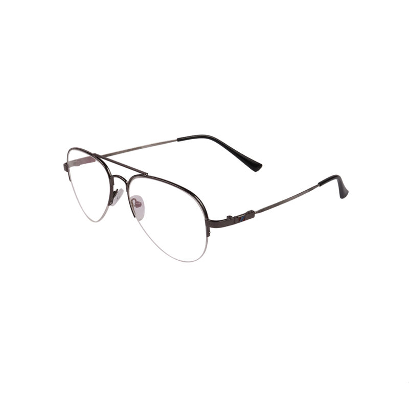 Cleardekho Silver Half Rim Aviator – Eyeglass - ClearDekho - Eyeglasses ...