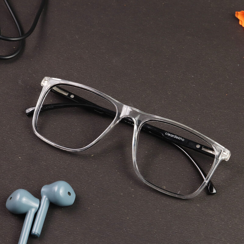 Cleardekho Transparent Black Full Rim Wayfarer – Eyeglass - ClearDekho ...